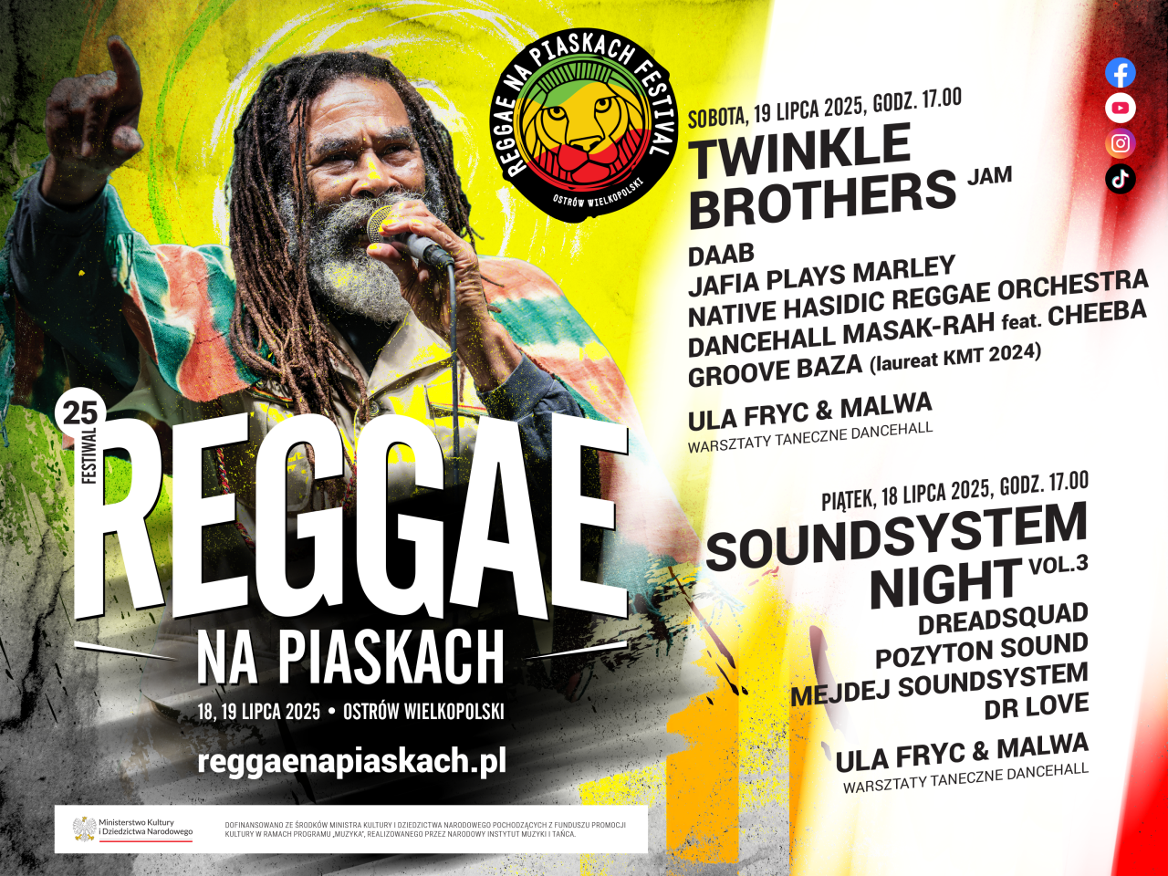 ROOTS ROCK REGGAE NA PIASKACH 2025 zaprasza - Reggae na Piaskach ...